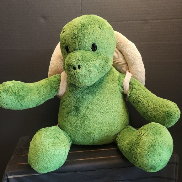Toys | Vintage Build A Bear Trekkin Turtle Tortoise Shell Backpack Zoo ...